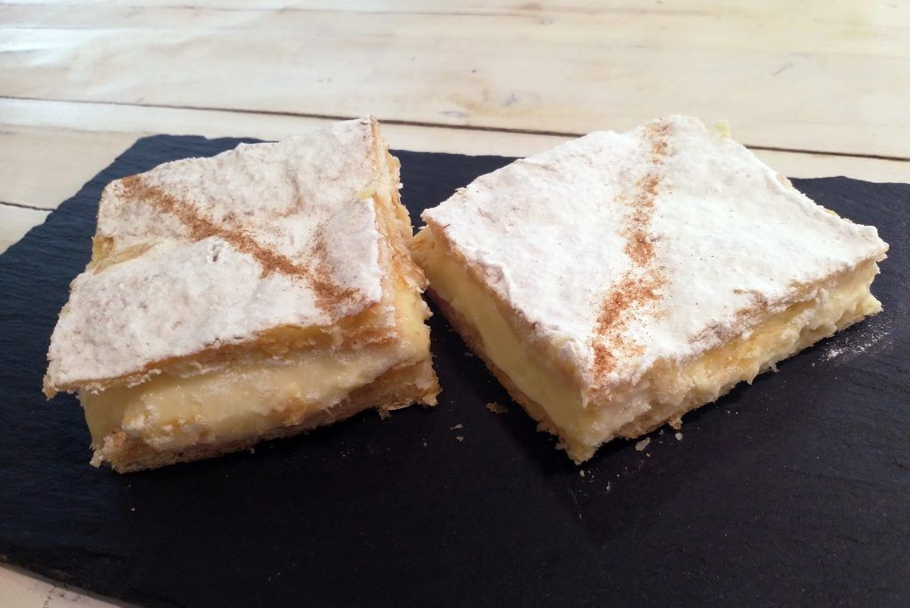 Milhojas de crema - Panaderías Aracena